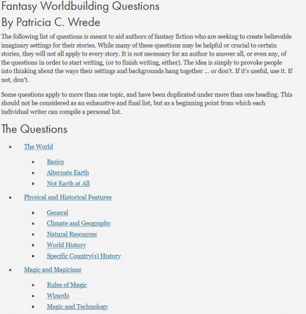 Fantasy World-Building Fundamentals – Katie Bachelder